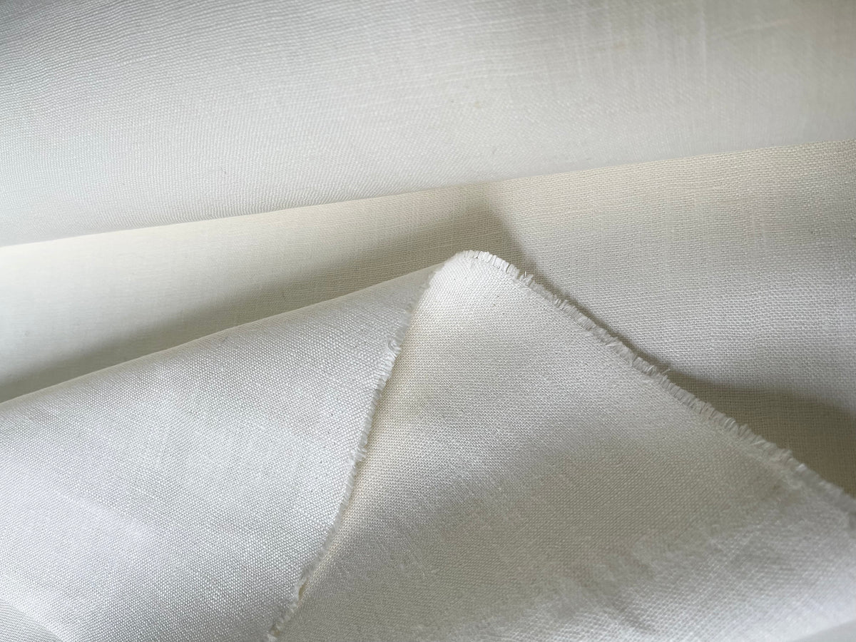 PFD Prepared for Dyeing Off-White Linen Fabric – Terra Textilia